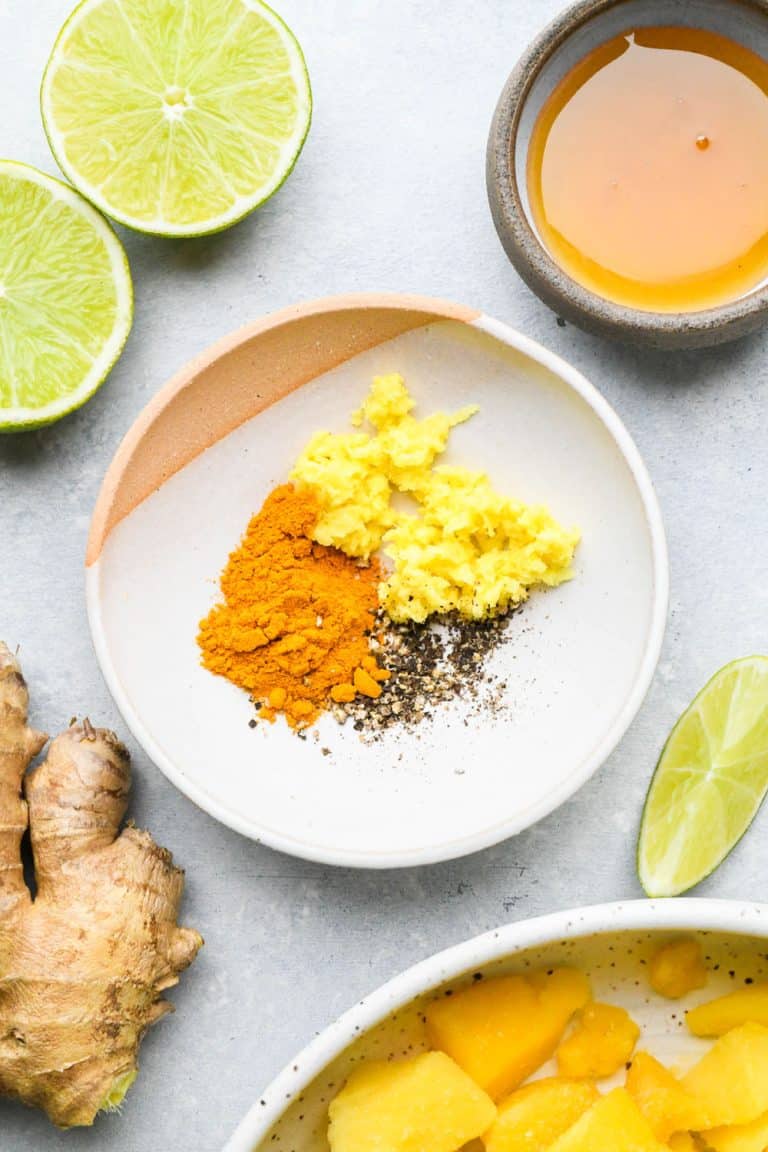 5-Minute Mango Turmeric Ginger Smoothie