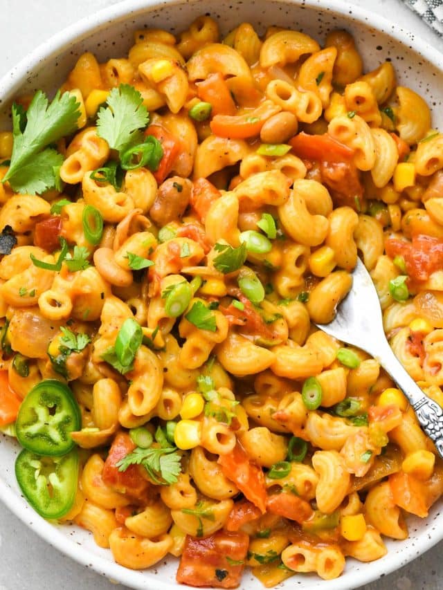Vegan Mexican Taco Pasta Story - nyssa's kitchen