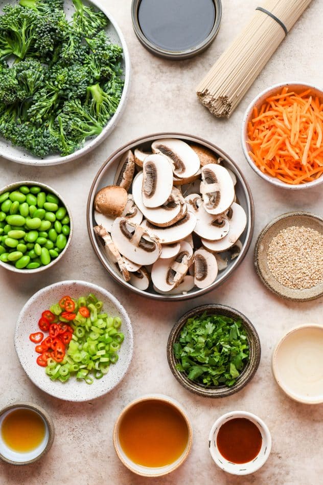 Veggie-Loaded Soba Noodle Stir Fry (Gluten Free)