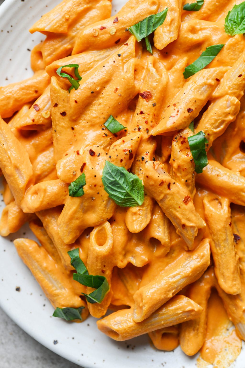 Creamy Dairy Free Vodka Pasta Sauce - Made with Cashews