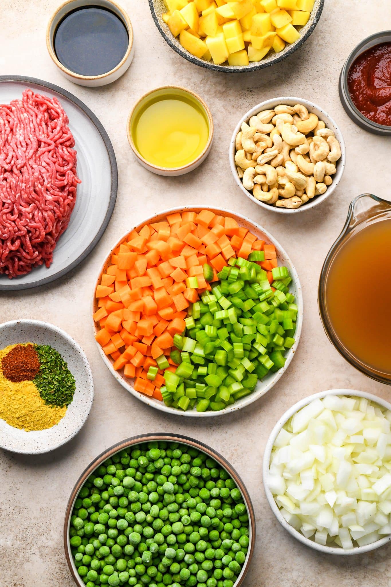 Cashew Cream Shepherds Pie Soup - Dairy Free!